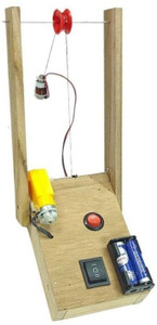 DIYtronics .Electromagnetic Automatic Crane with Gear Motor Working ...