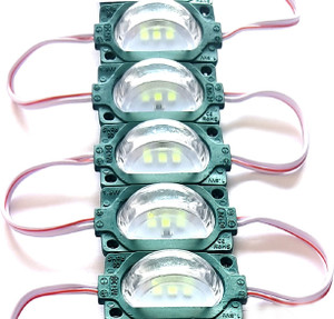 Wetrix 5-Pieces (GREEN) DC 12 Volt 1.5 Watt Half Moon Shape LED Light ...