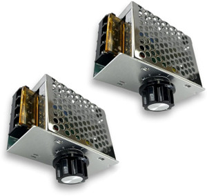 INVENTO 2Pcs 4000W SCR Triac Voltage Regulator 220V AC Temperature ...