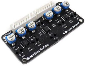 Indian Hobby Center SmartElex RLS-06 Analog & Digital Line Sensor Array ...