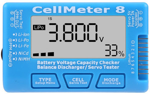 Flyrobo Cellmeter 8 Multi-Functional Digital Power Servo Tester ...