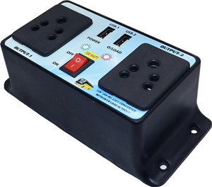 Electronics Crafts 12 volt DC to AC Converter 100W Double usb circuit ...