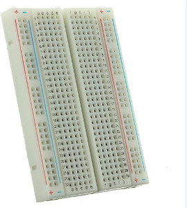 Ihc Breadboard Solderless 400 Pin with 60 Jumper Wires 30cm(M-F, F-F, M ...