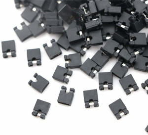 SunRobotics Jumper Cap Circuit Board Shunts 2.54mm Black 50 Pcs ...