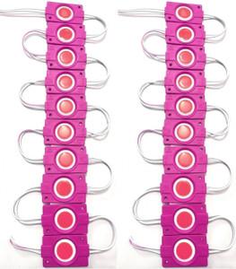 Illuminator Pack of 20(Purple) - 2.4W Coin LED Light 12Volt DC Self ...