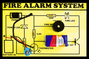 Genescribe Fire Alarm System Working Model for School and College ...