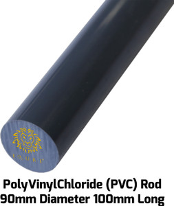 EXUBE PVC Rod 90mm Diameter 100mm Long Electronic Components Electronic ...