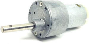 INVENTO 1pcs 12v 10 Kg-cm 100 RPM DC Side Shaft High Torque Geared ...