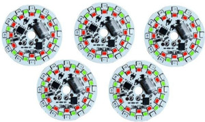 BESTLIGHT 5 Pics 220V AC RGB DOB 7 Color Changing MCPCB LED Light ...