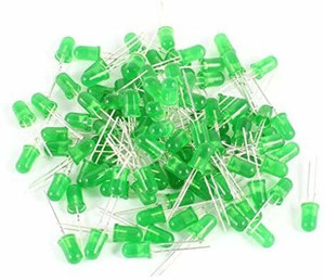 MAG BEE 5mm Leds Combo of 50 Green led Light Electronic Hobby Kit Price ...