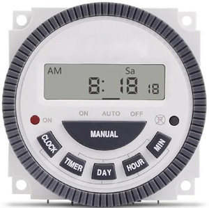 Pace-Innovations Digital Timer Tm-619H-2 5 Pin 30Amp, FTS-5/30 For ...