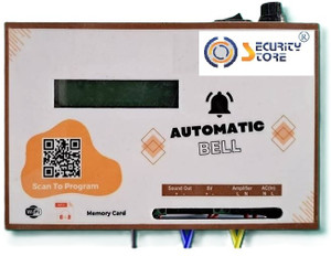 Security Store Automatic School Bell System Compatible with All Branded ...