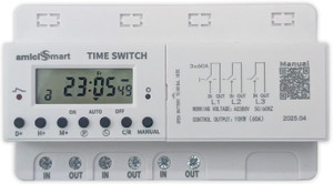 amiciSmart 380V 60A Digital Timer Switch ,Programmable Weekly Timer ...