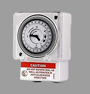 Blackt Electrotech BT41AG 230 Volt DIN Rail Mounted Analog Timer Switch ...