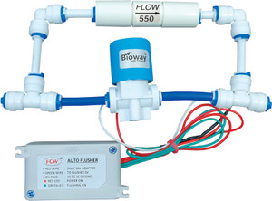 bioway r.o auto flushing membrane cleaning kit with flush timer sv ...