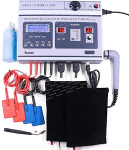 PHYSIOTREX 5 in 1 Physiotherapy Combination Ultrasonic With IFT+MS+TENS ...