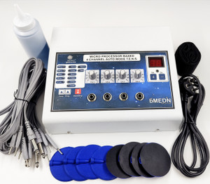 BMEDN Digital Advance TENS/Nerve Stimulator (4 Channel Led Auto Mode ...