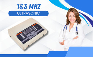 HEALTHCARE MEDICAL EQUIPMENTS UILTRASONIC Therapy Machine (1&3Mhz ...