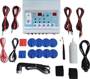 omitek 4 Channel 3 in 1 Combination Tens Physiotherapy Machine (TENS ...