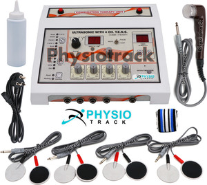 Physiotrack Physiotherapy Tens US Combo Machine for Physiotherapy US 4 ...