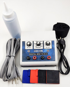BMEDN Digital Mini TENS/Nerve Stimulator (2 Channel) Electrotherapy ...
