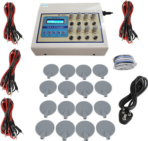 DSB PHYSIO MART Physio Therapy TENS 8 Channel LCD Display White Electro ...