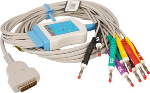 OTICA 10 Lead ECG GE Cable for ECG machine ECG GE Cable Electrotherapy ...
