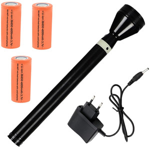 Small Sun High power 25W LED small sun ultra bright metal body torch 6 ...