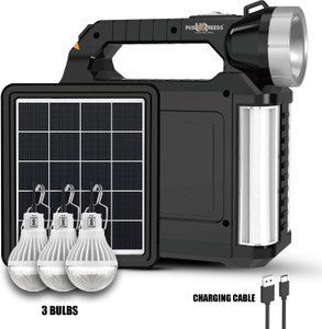 Pick Ur Needs Solar Rechargeable Mini Inverter Emergency Light with ...