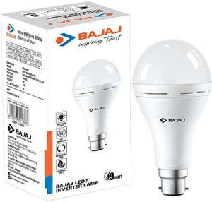 BAJAJ 9W B22 LED PACK OF-01 8 hrs Bulb Emergency Light Price in India ...