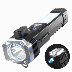 AKARI-PLUS Portable Rechargeable Torch LED Flashlight 6 hrs Torch ...