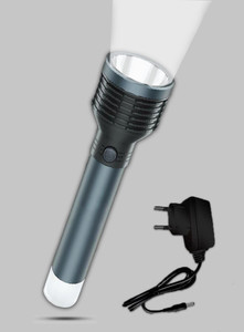 FIRSTLIKE Rechargeable Torch Search Light LED Long Range Flashlight ...