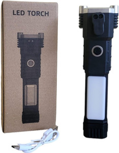 Wifton Car Rescue Torch Light Rechargeable Torch Flashlight 5 hrs Torch ...