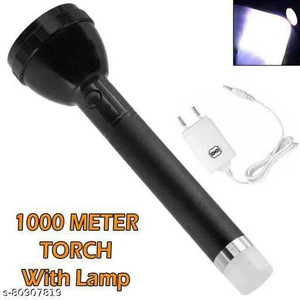 Zeno volt 2 in 1 Rechargeable Police torch light For emergency best for ...