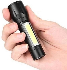 Trendy styler 2in1 mini laser torch light with emergency lightt 6 hrs ...