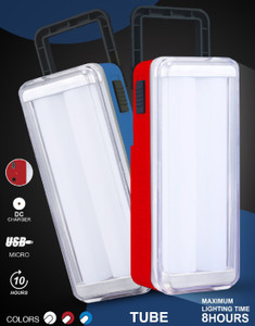 USB and SOLAR Rechargeable Led Tube Emergency Light Lantern Price in ...