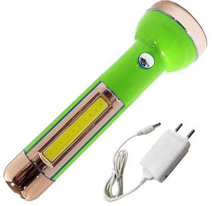 SMALL-SUN Superior Quality Plastic Rechargeable LED Torch Light and 1 ...