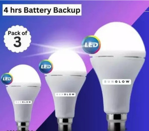 Gold Nation Emergency Rechargeable Led Inverter Bulb 12 Watt Pack Of 3 ...
