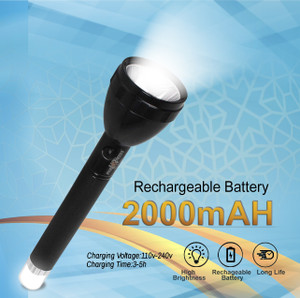 Pick Ur Needs Rechargeable 50W Long Range LED Torch Home Emergency ...