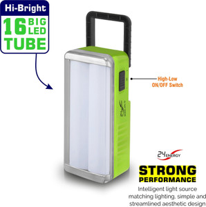 VR Bright Lite Rechargeable Led Tube With Solar Table Lamp-VR2518 7 hrs ...