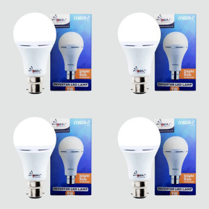 MIDAS ELECTRONICS Emergency Inverter LED Bulb|4 Hour Battery Backup 2 ...