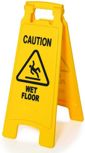 NS Energy Caution Wet Floor Double Side Sign Warning Board WITH CHECK ...