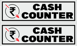 voorkoms Cash Counter Sign Board For Office, Colleges, Restaurant ...