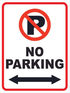 PY Creations No Parking Sign Board ( 12X9 Inch ) Emergency Sign Price ...