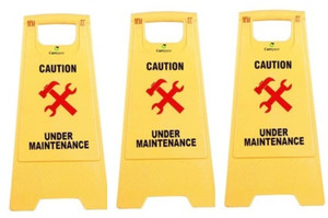 KR STORE Under Maintenance Emergency Sign Price in India - Buy KR STORE ...