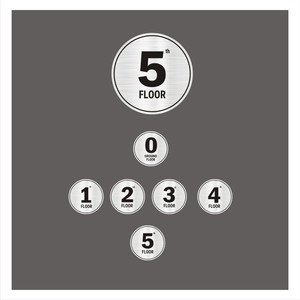 Mindcraftz G Plus Five floors Round Black Border style Stairs Lifts ...