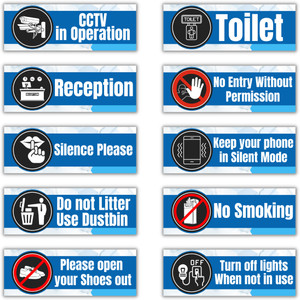 Ira Sign Professional PVC Sticker Bundle for Effective Communication ...