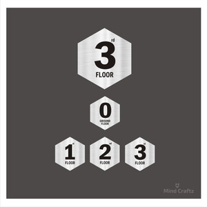 Mindcraftz G Plus Three floors Hexagon Border Less style Stair Lift ...