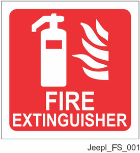 JEEPL FIRE EXTINGUISHER SIGNAGE | FIRE SIGNAGE | FOAM WITH AUTOGLOW ...
