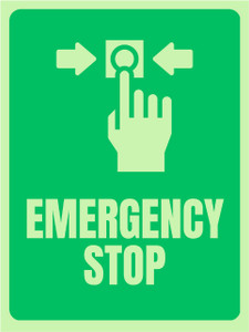 Ira Sign EMERGENCY STOP Emergency Sign Price in India - Buy Ira Sign ...
